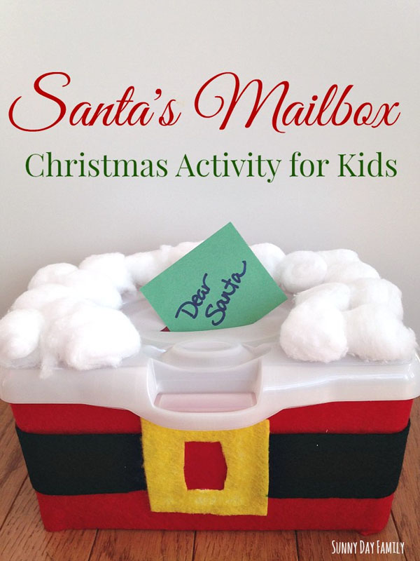 25 Amazing Santa Kids Crafts To Try Right Now Onecreativemommy